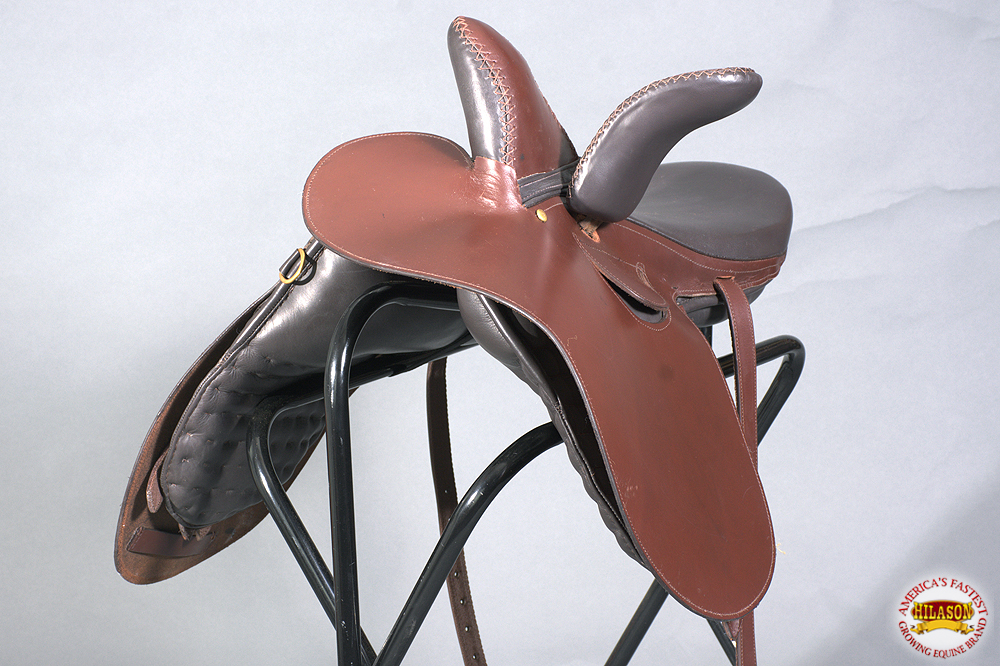Купить Седло c/g301 English Side Saddle Horse Riding Tack Brown Leather ...