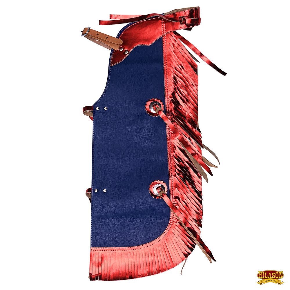 79HS Hilason Junior Youth Bull Riding Pro Rodeo Leather Protective Vest ...