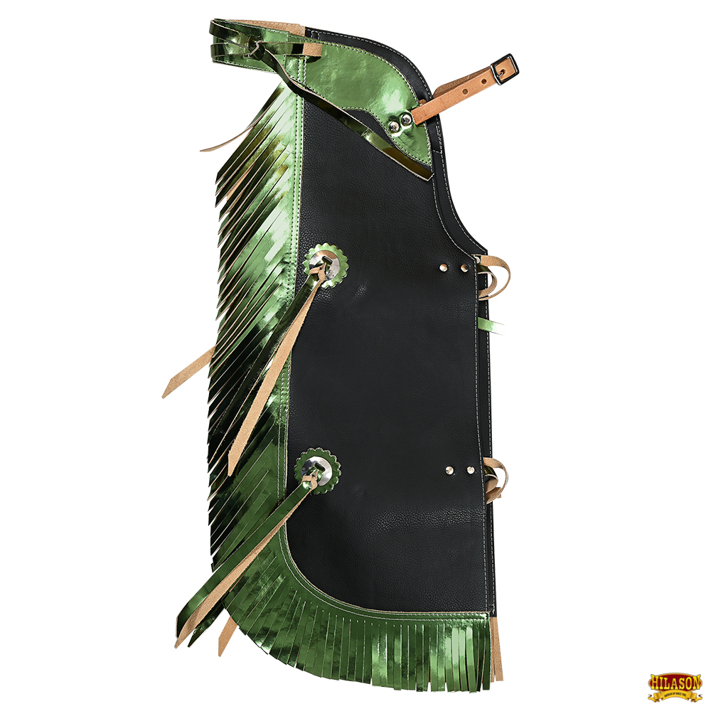 79HS Hilason Junior Youth Bull Riding Pro Rodeo Leather Protective Vest Chaps | eBay