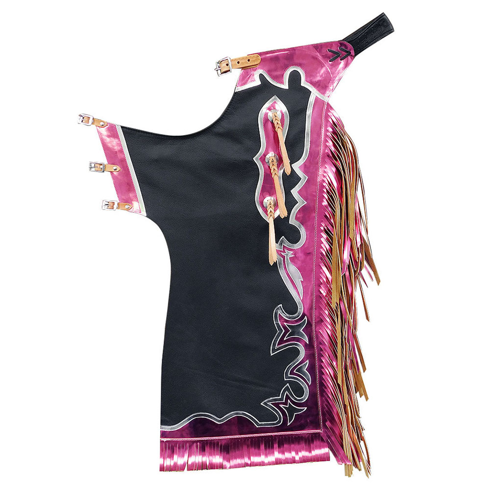 Ch862n-f HILASON Pro Rodeo Bronc Bull-riding Black Genuine Leather ...